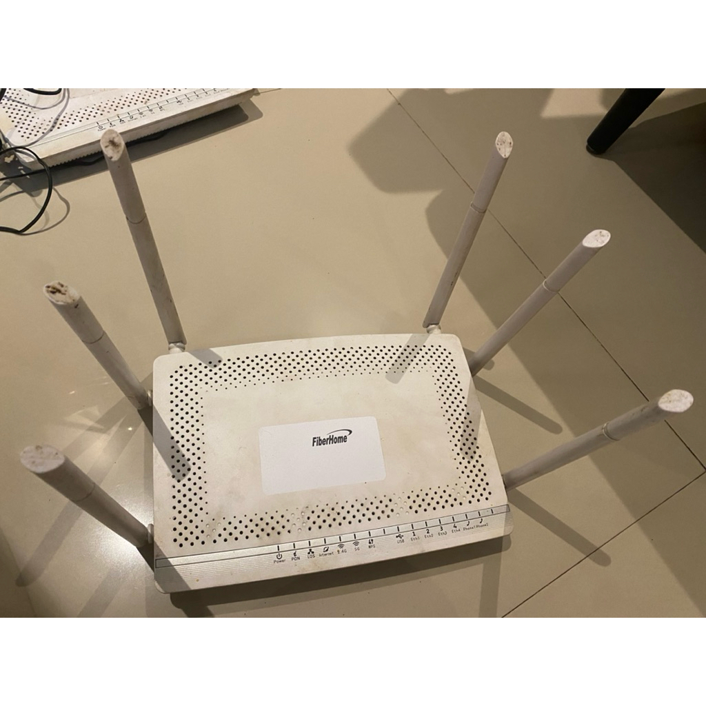 Jual Router ONT | Ont Router Fiberhome HG6245n | Second like a new ...