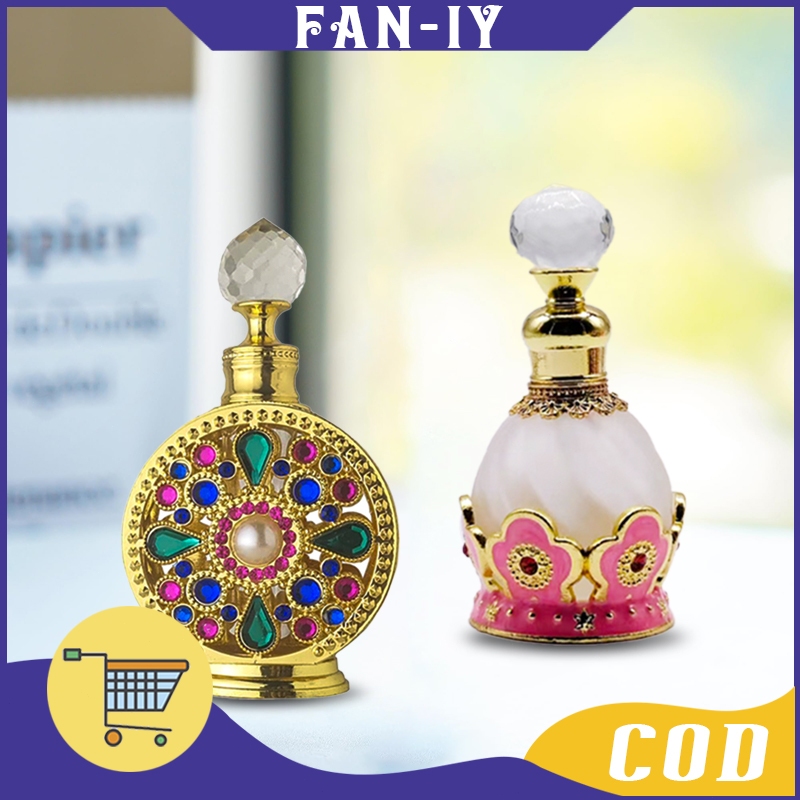 Jual 15ml Botol Parfum Antik Arab Botol Kosong Parfum Portabel ...