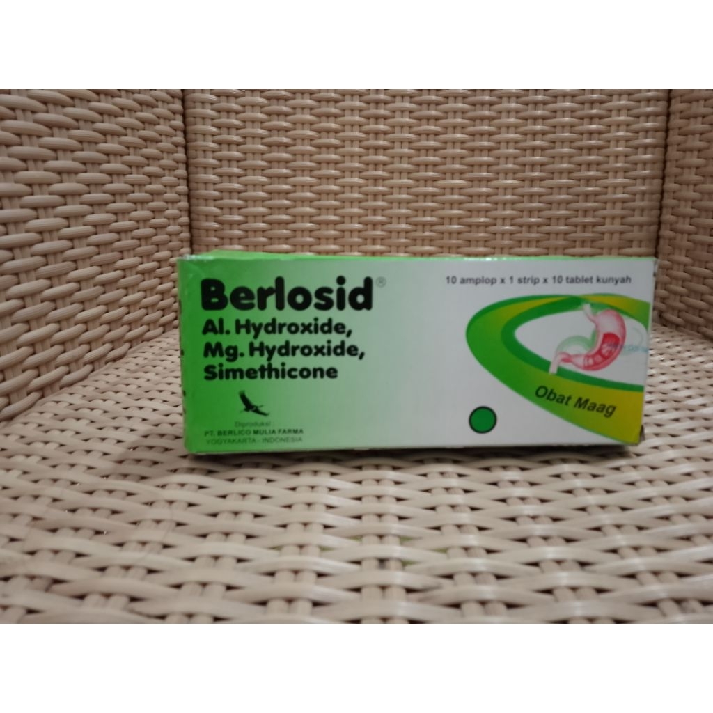 Jual BERLOSID ( 1 BOX 10 STRIP 100 KAPLET ) | Shopee Indonesia