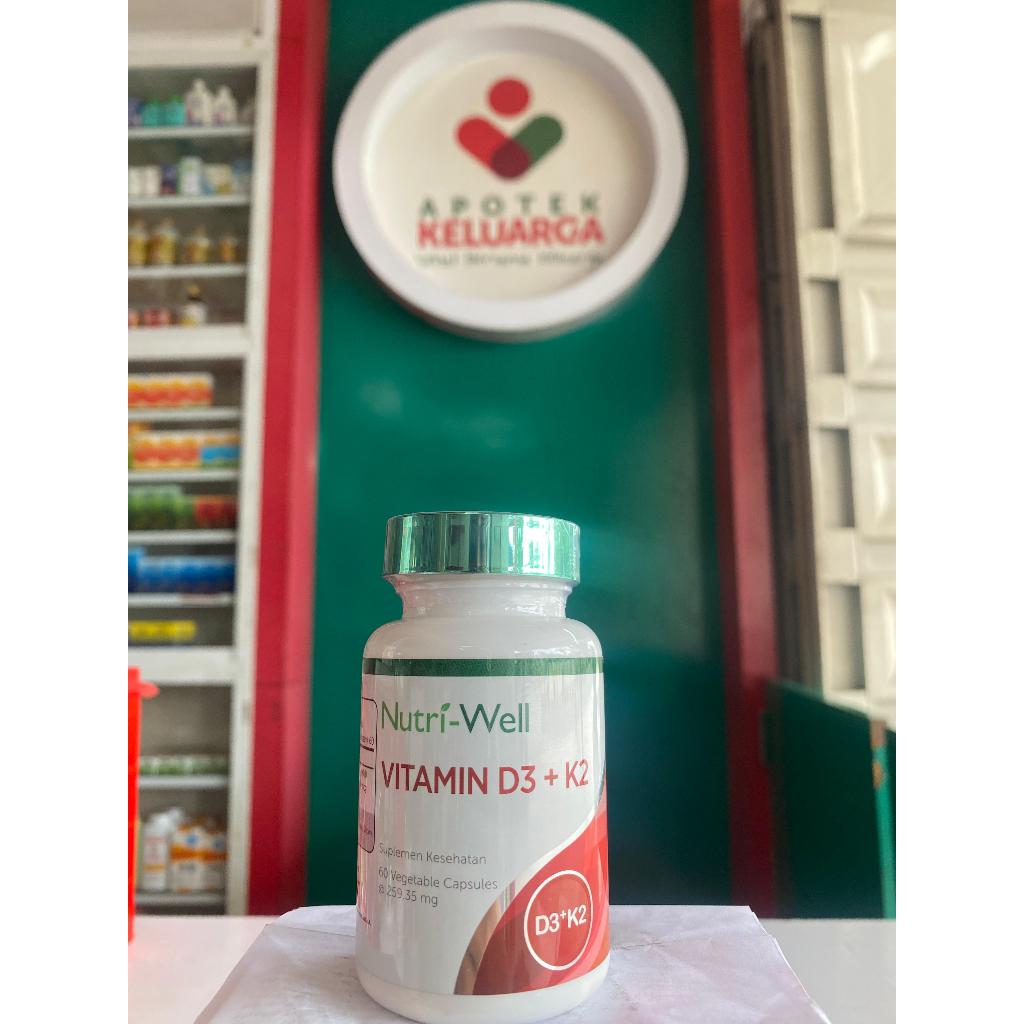 Jual Nutriwell VITAMIN D3 400 +K2 30MG TAB (60) | Shopee Indonesia