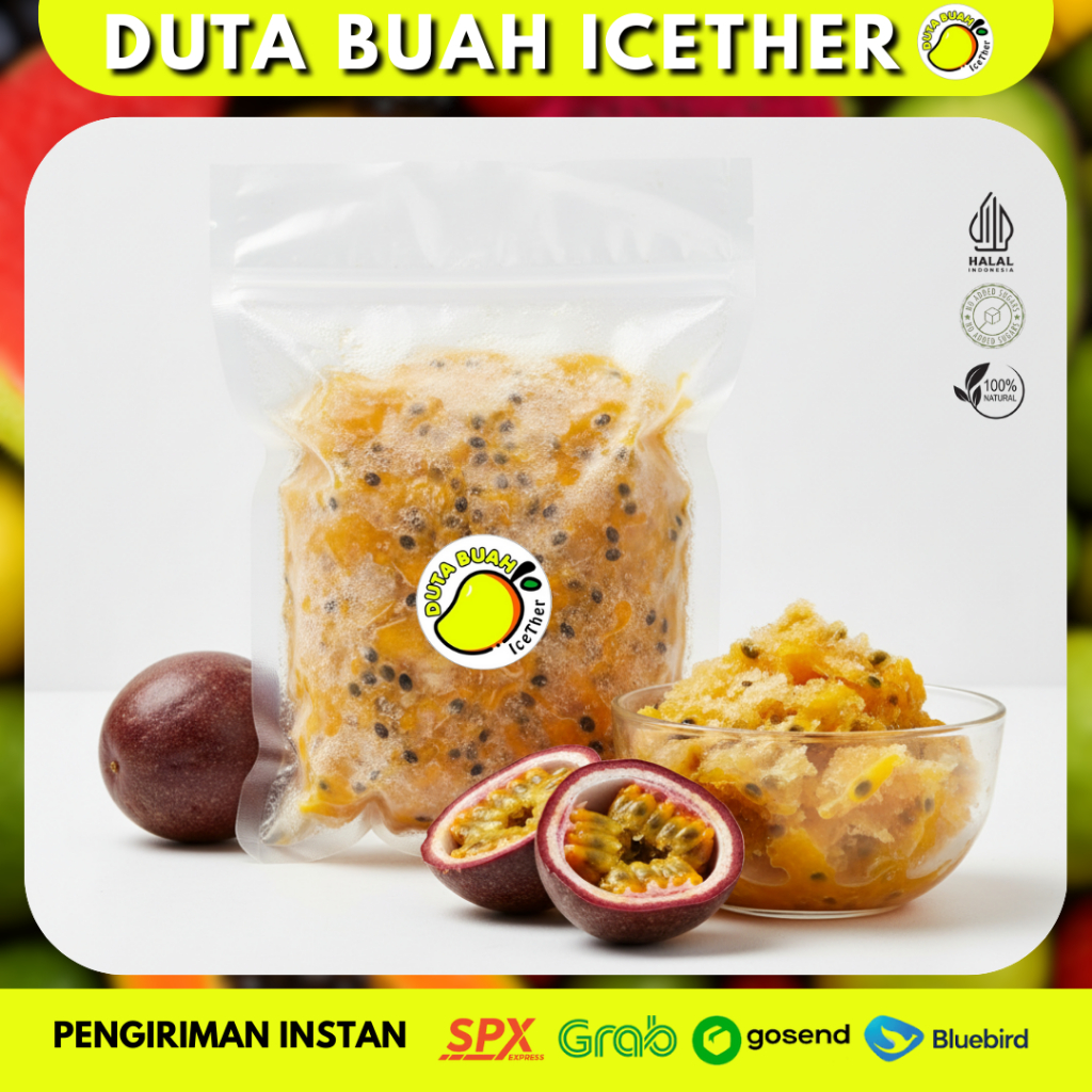 Jual Markisa Frozen Fruit 1Kg – Buah Beku Segar Siap Konsumsi untuk ...
