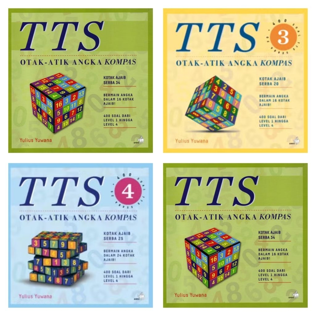 Jual Buku TTS Otak-Atik Angka Kompas Serba 34 20 25 Jilid 1 2 3 4 5 by ...