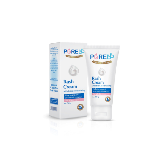Jual Purebaby Rash Cream 50gr Pure Baby/Perawatan kulit bayi/Membantu ...