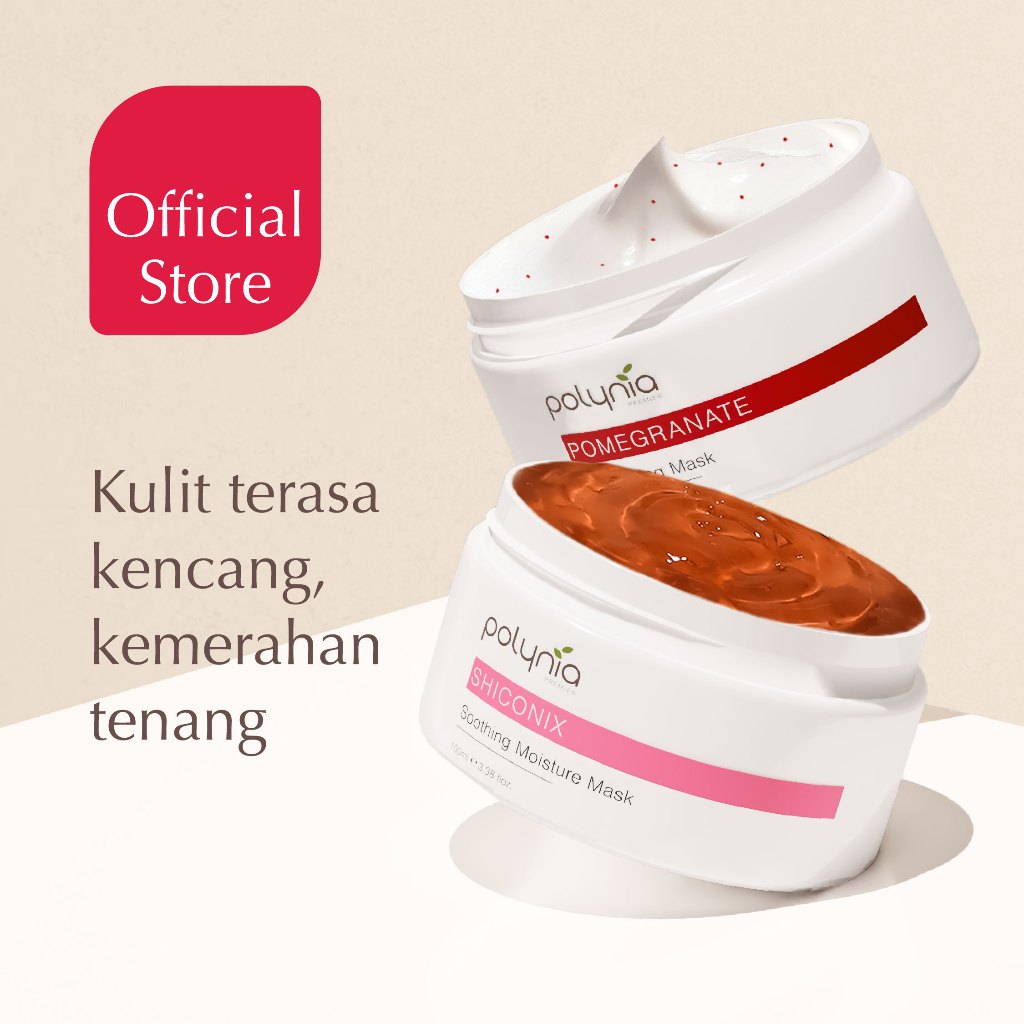 Jual POLYNIA | Pomegranate Revitalizing + Shiconix Soothing Moisture ...