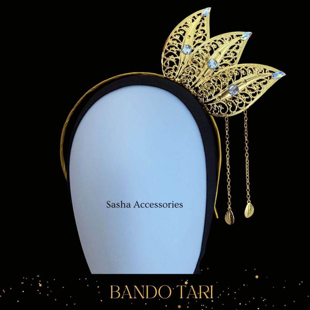 Jual [Style 16] Bando Tari 3 Daun | Bando Kreasi | Bando Karnaval ...
