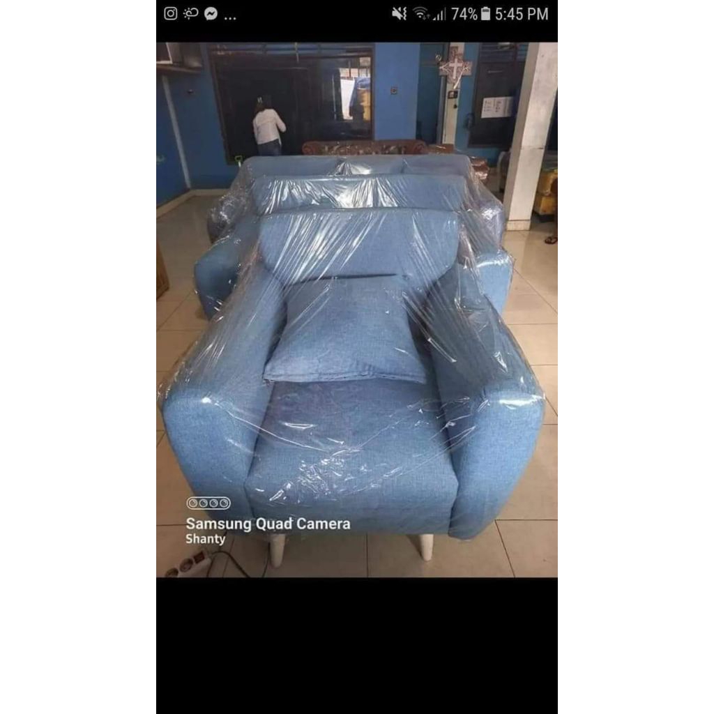 Jual Sofa Retro 321 Jumbo plus meja kaca | Shopee Indonesia