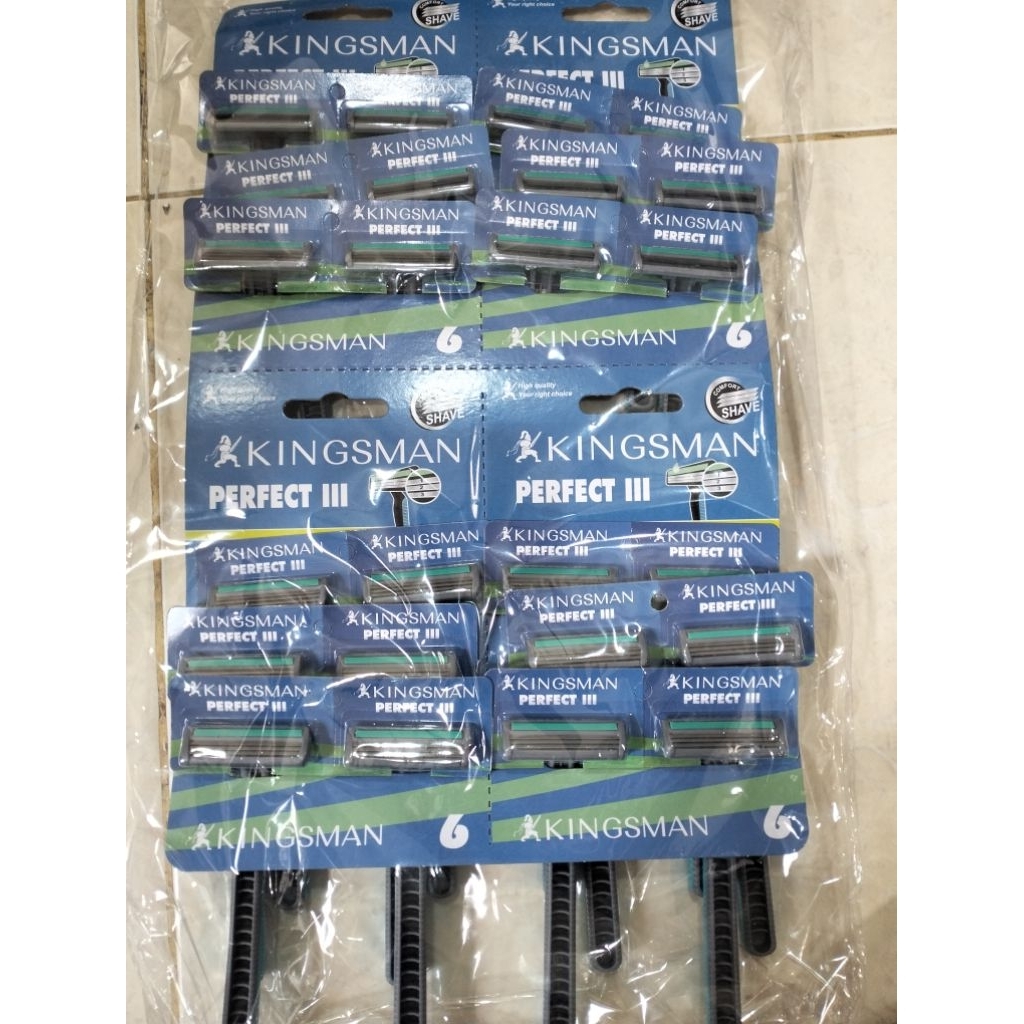 Jual cukuran 3mata kingsman(1papan isi 24pcs) | Shopee Indonesia