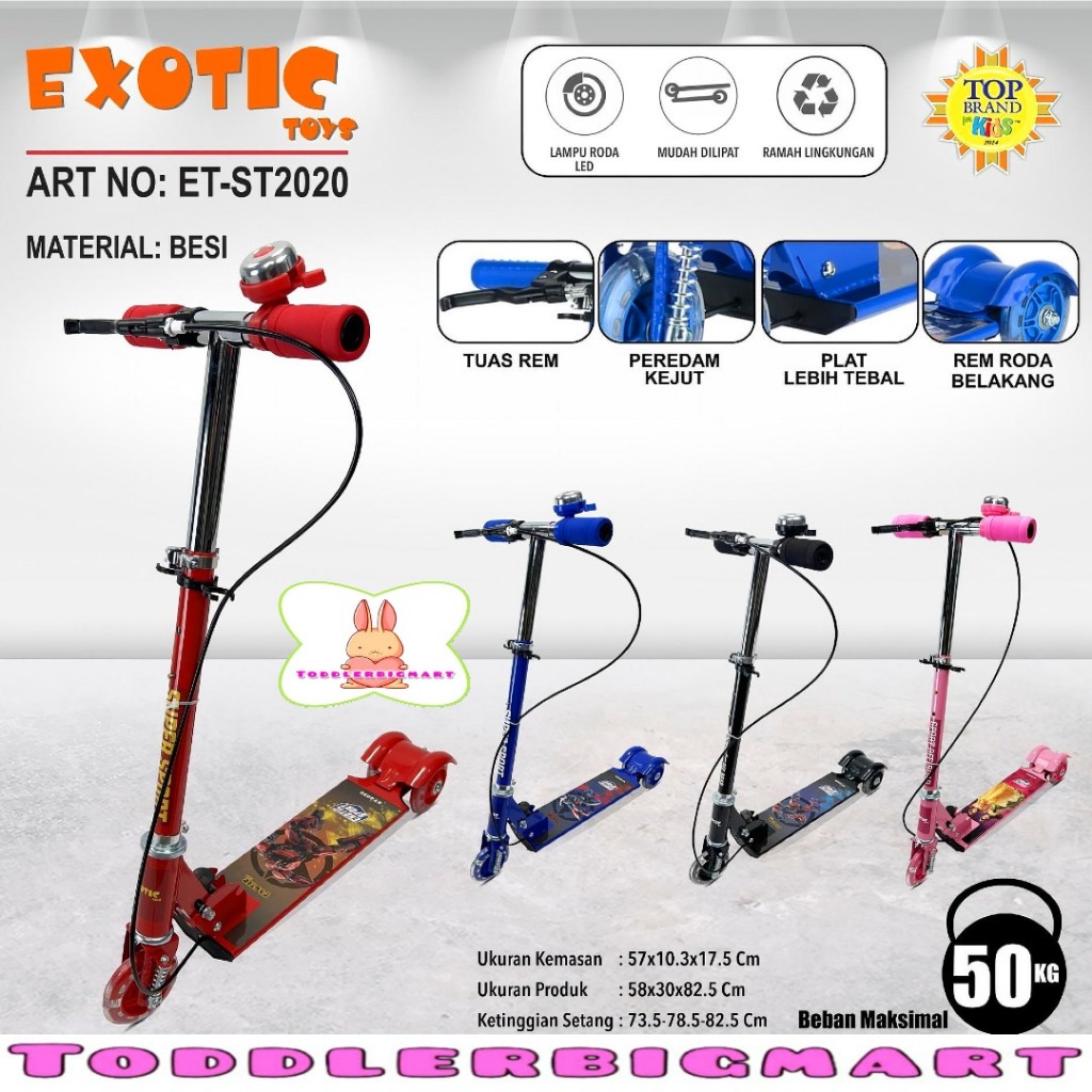 Jual SCOOTER EXOTIC ST 2020 / ST 2023 / ST 2015 / HB 206 / HB 211 / HB ...
