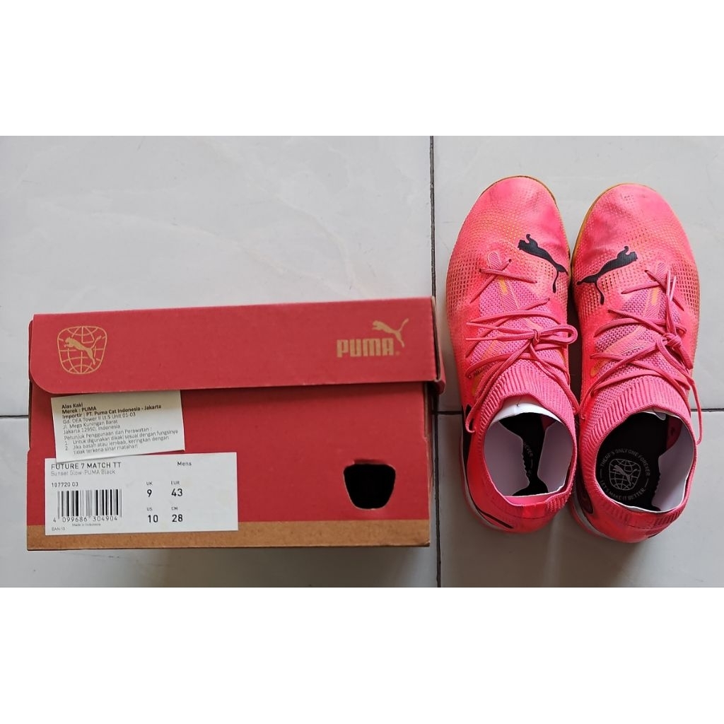 Jual Sepatu Futsal/Mini Soccer/Bola PUMA Future 7 Match TT | Shopee ...