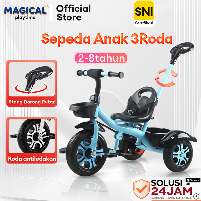 Jual MAGICAL PLAYTIME 2IN1 Sepeda Anak Roda 3 Sepeda Roda 3 Bayi Sepeda ...