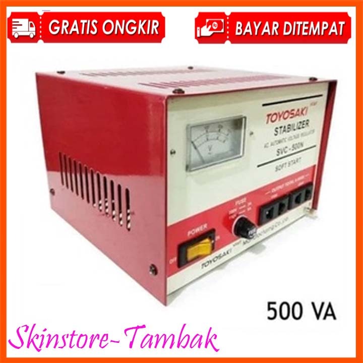 Jual Stavolt Stabilizer SVC 500W MatsunagaStavol 500w Matsunaga ...