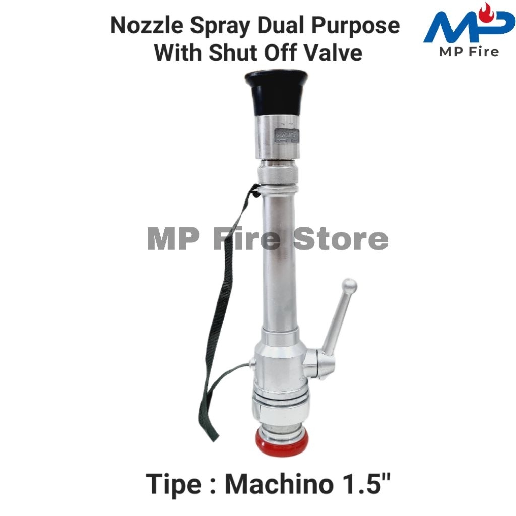 Jual JET SPRAY NOZZLE DUAL PURPOSE 1.5 in MACHINO WITH SHUT ON OFF ...