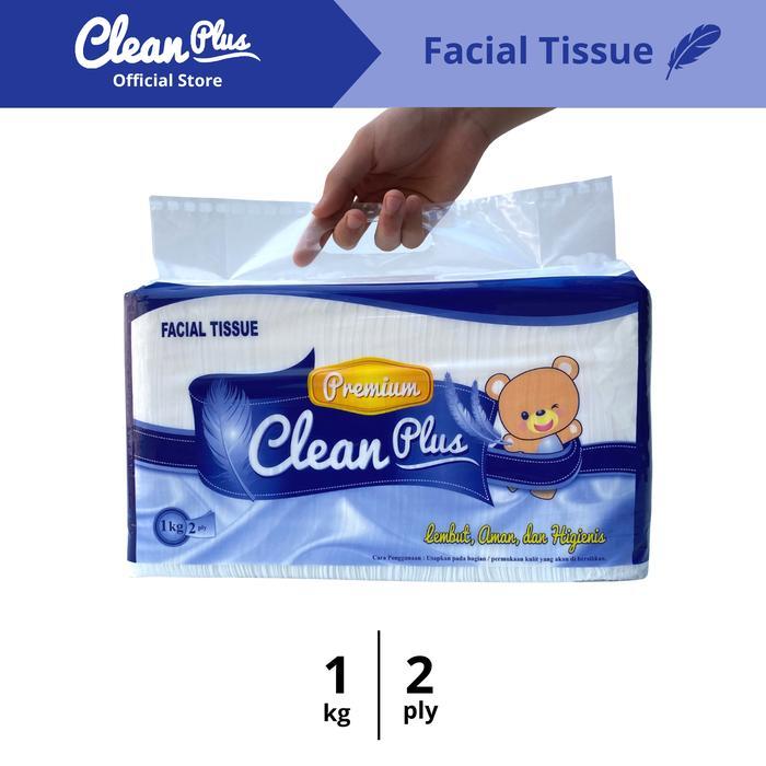 Jual Clean Plus Facial Tissue 1 Kg Beruang | Shopee Indonesia