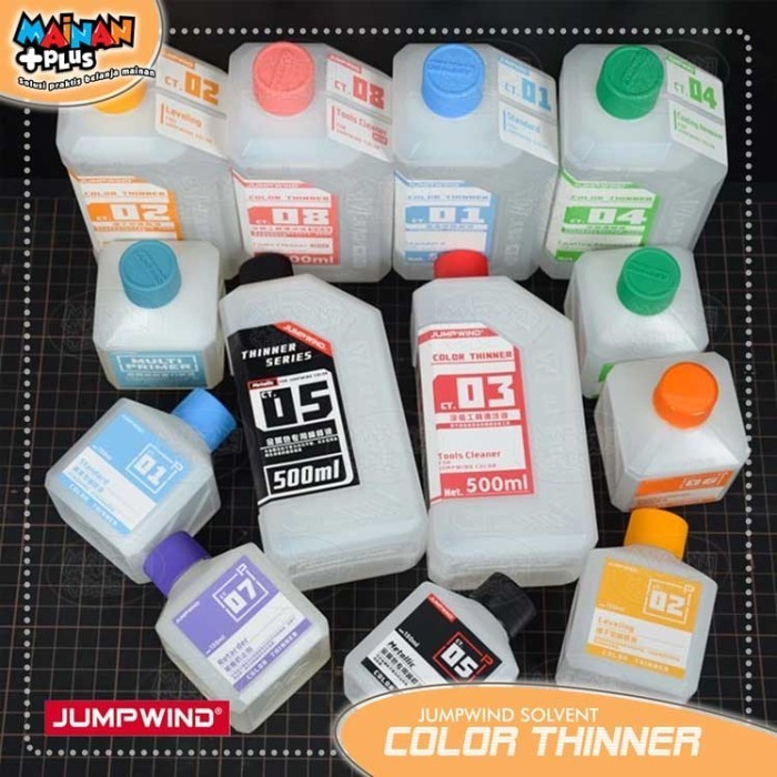 Jual JUMPWIND CT02 Color Leveling Thinner 500 ml Gundam Gunpla Model ...