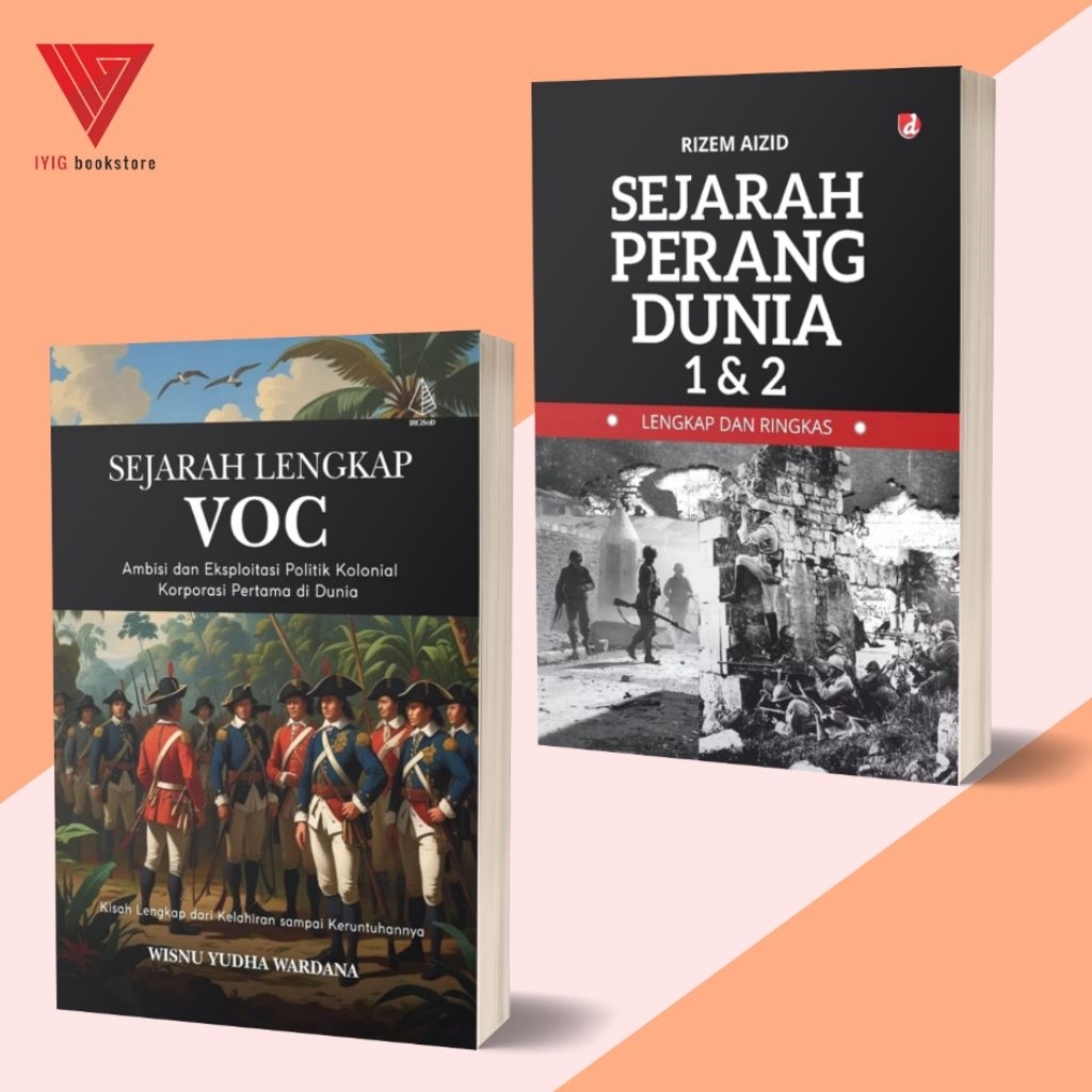 Jual IYIG - Paket Buku Sejarah Lengkap Perang Dunia 1 dan 2 - Sejarah ...