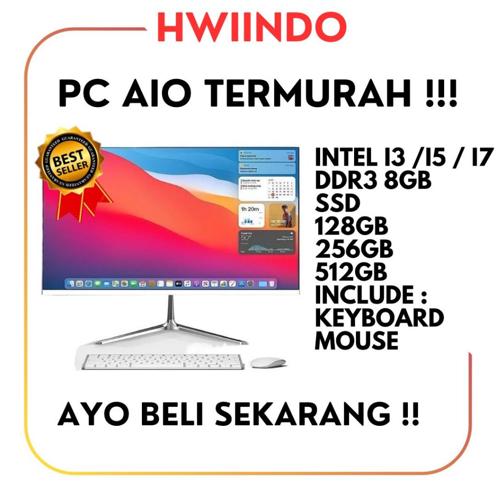 Jual All in One 22in NEW EDITION (TYPE A) // AIO i5 4590/ 8gb / 128gb ...