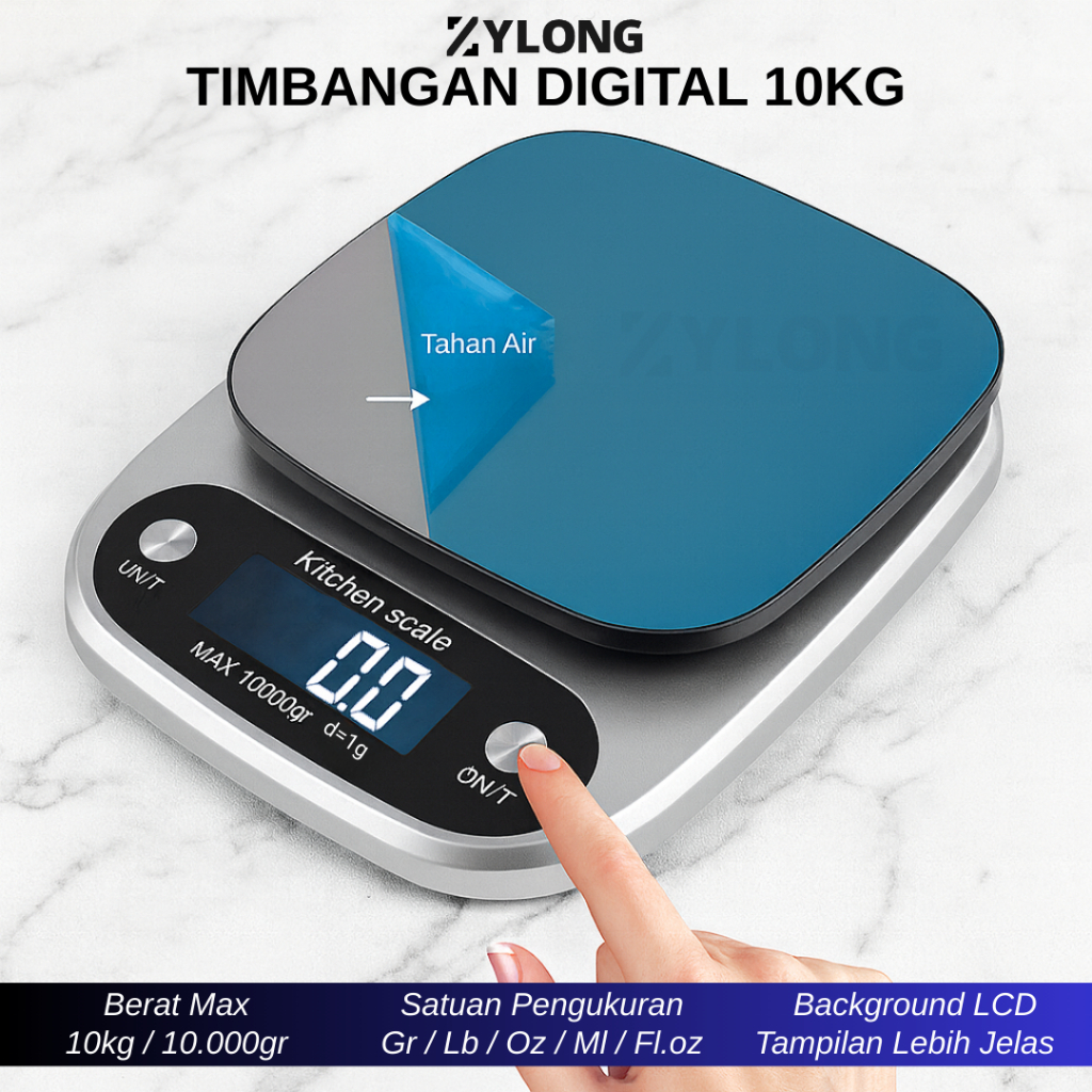 Jual Timbangan Dapur Digital 10Kg / Kitchen Scale Timbangan Kue Digital ...
