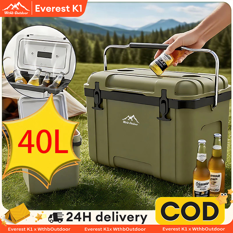 Jual WTHB Outdoor Cooler Box 40L Box Es Container /Kotak Beku Tetap ...