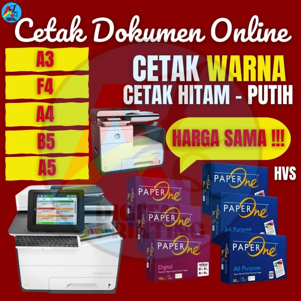 Jual PRINT / CETAK BUKU Cepat A4, A5, B5, F4, B5 UNESCO 75GSM ,SKRIPSI ...
