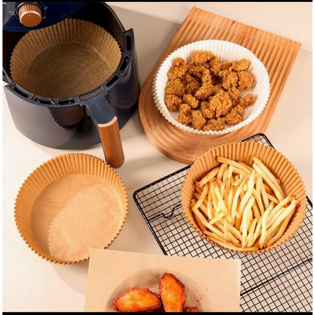 Jual Kertas alas air fryer Anti Lengket / Baking Papper | Shopee Indonesia