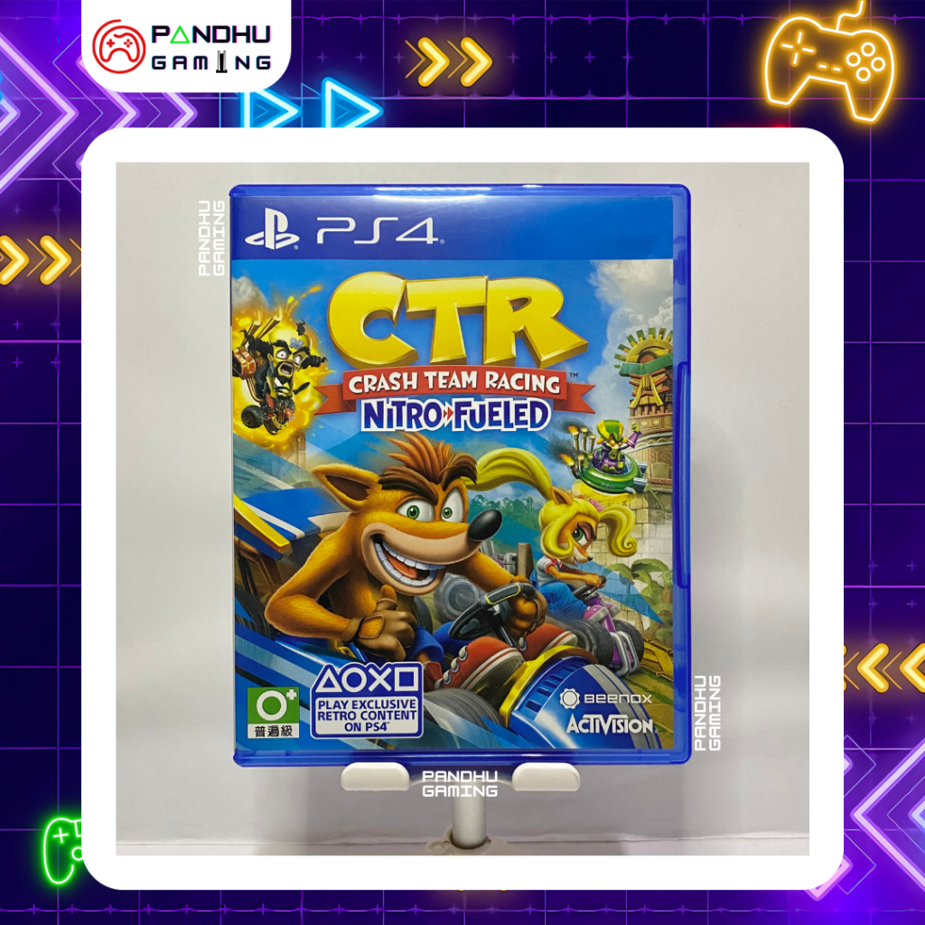 Jual CTR Crash Team Racing Nitro-Fueled PS4 Reg 3 Second | Nitro Fueled ...