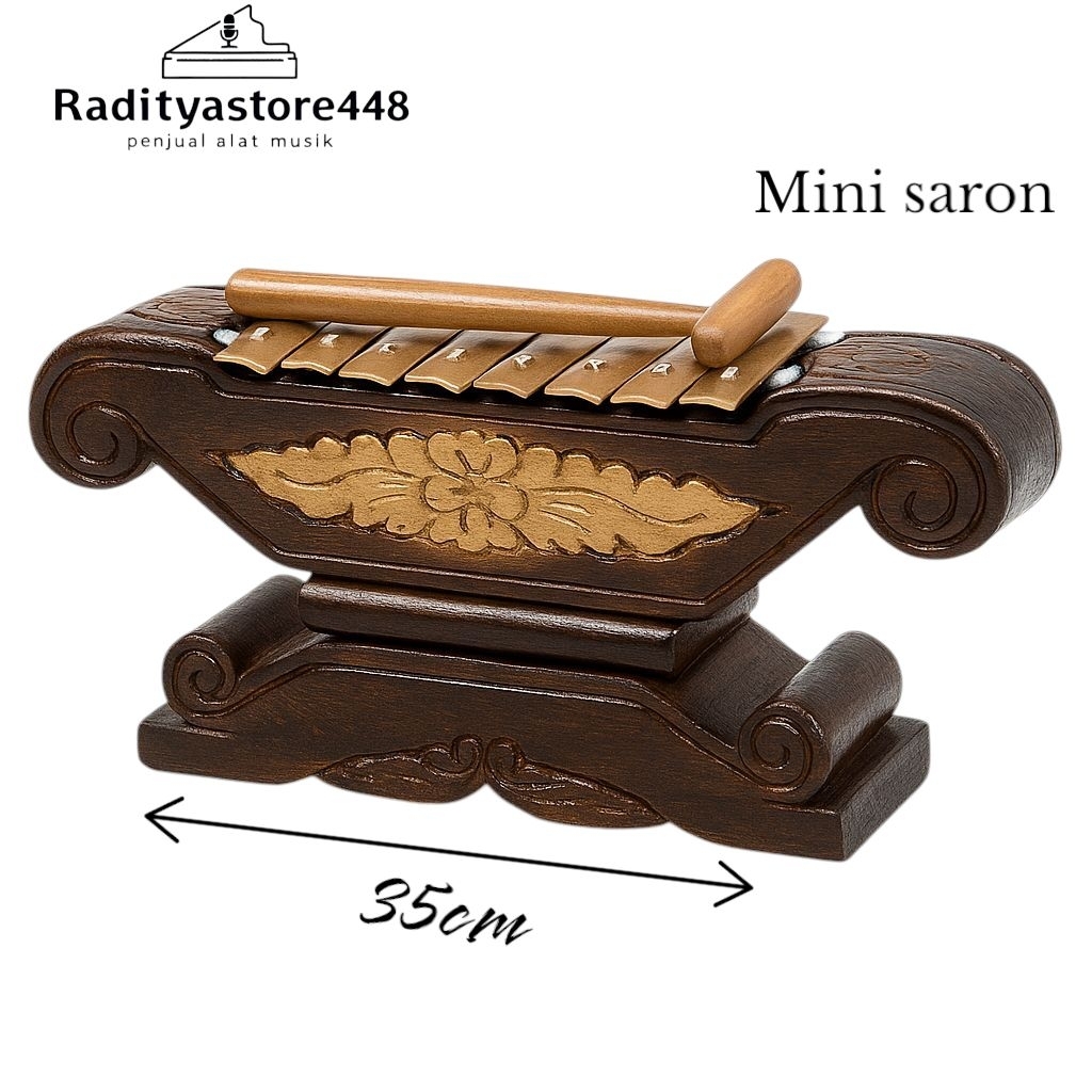 Jual saron mini alat musik tradisional gamelan jawa alat musik mini ...
