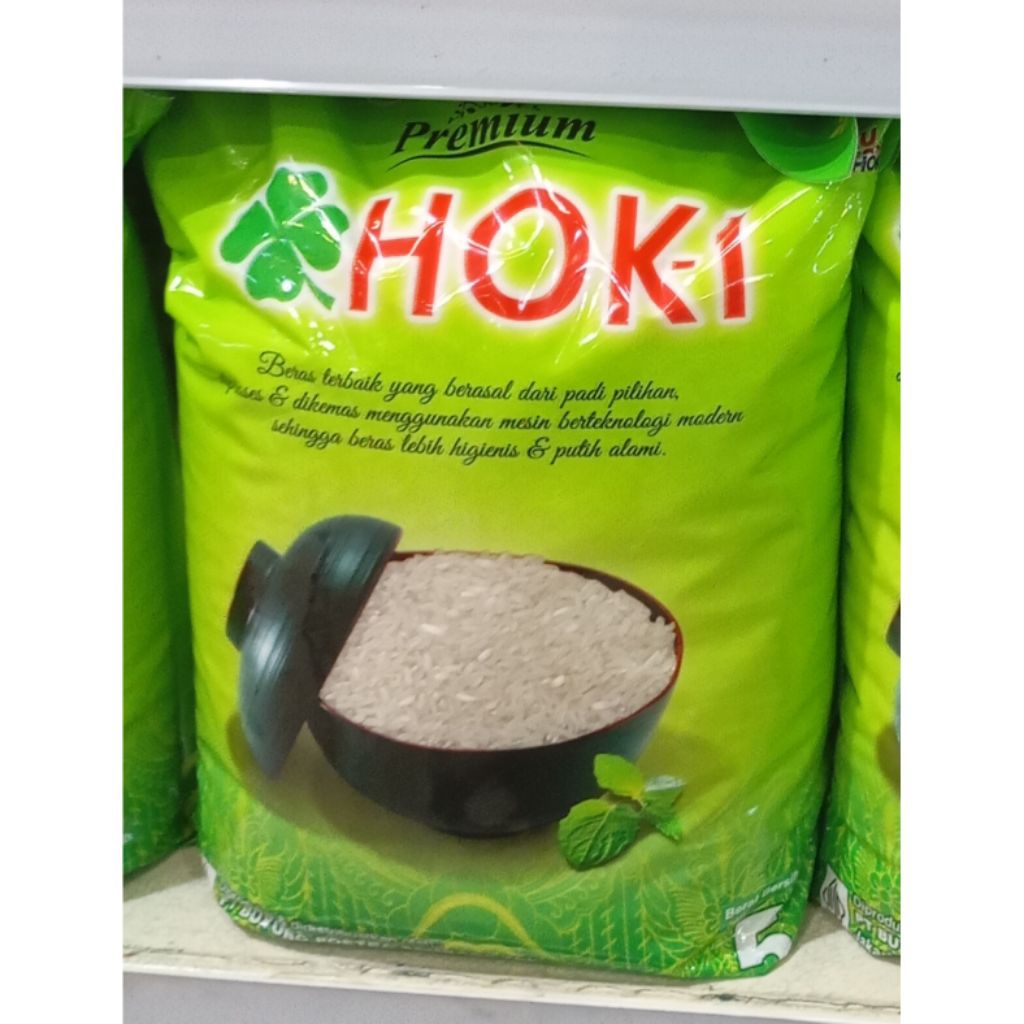 Jual BERAS HOKI PREMIUM 5 KG KHUSUS INSTAN | Shopee Indonesia