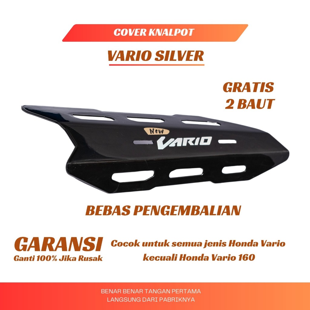 Jual Cover Knalpot Honda Vario 110 125 150 Old New – Pelindung Tutup ...