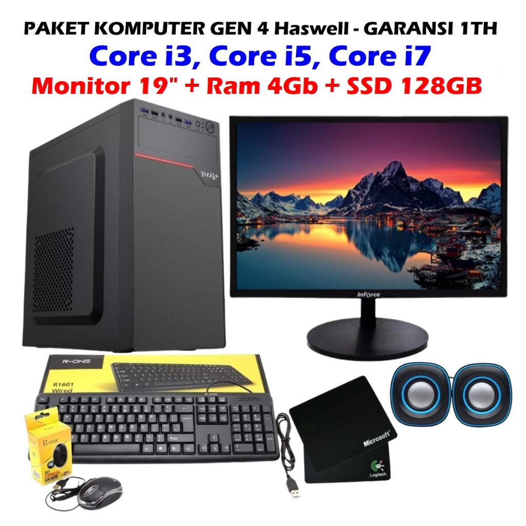 Jual PAKET KOMPUTER BARU CORE I7-2600 - CORE I5-2500 - CORE I5-2400 ...