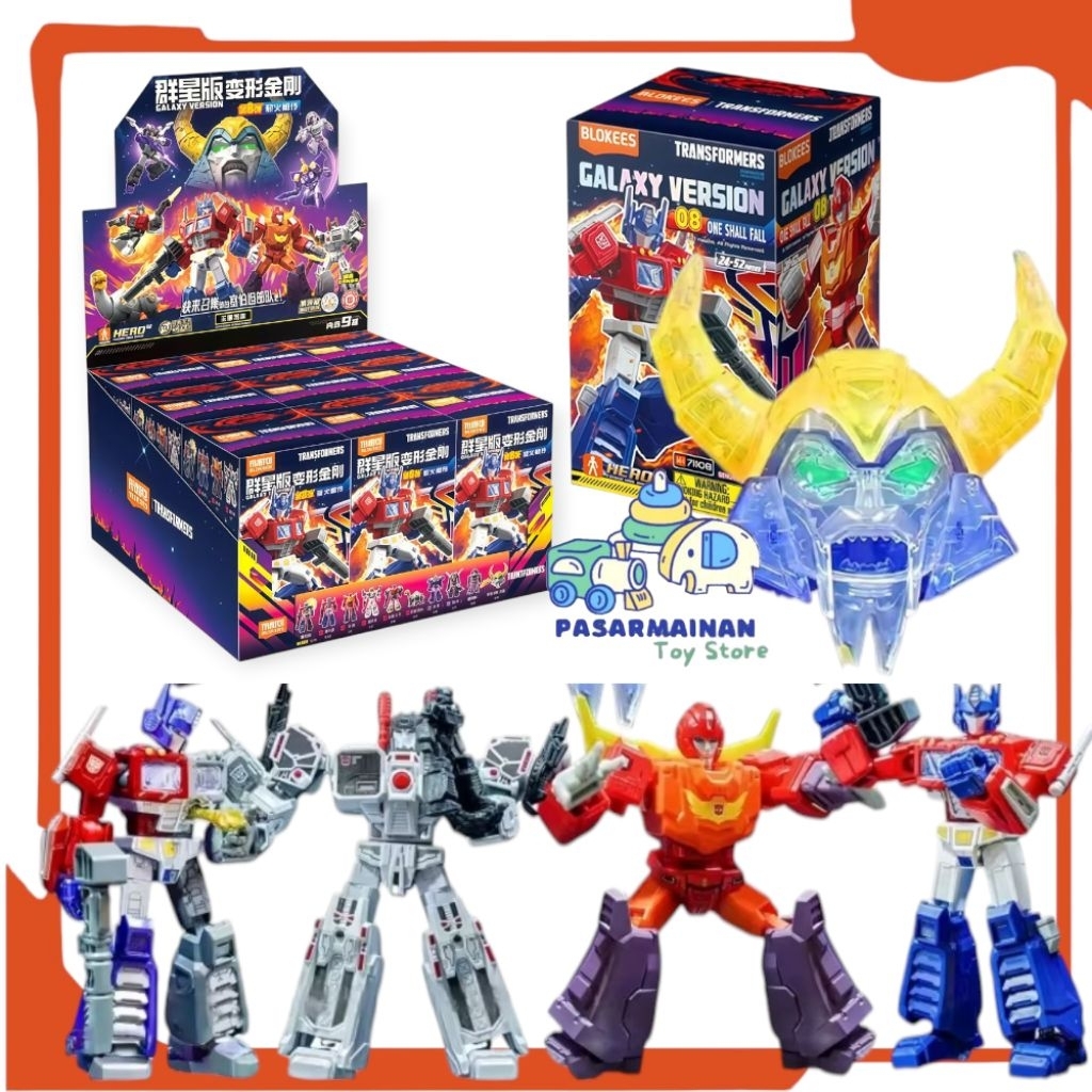 Jual Blokees Transformers Galaxy Version GV08 One Shall Fall Optimus ...