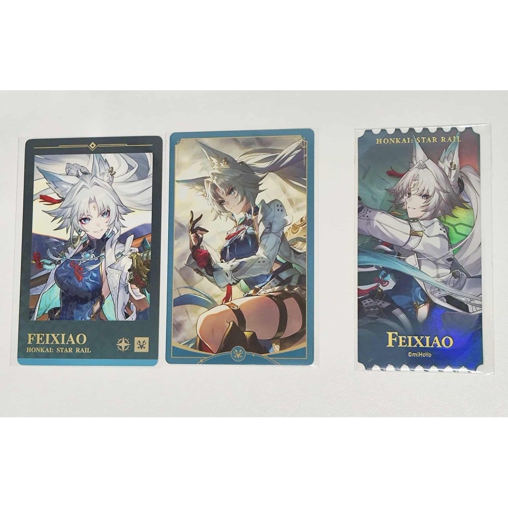 Jual Honkai Star Rail HSR Polaroid Card Set Ticket Feixiao | Shopee ...