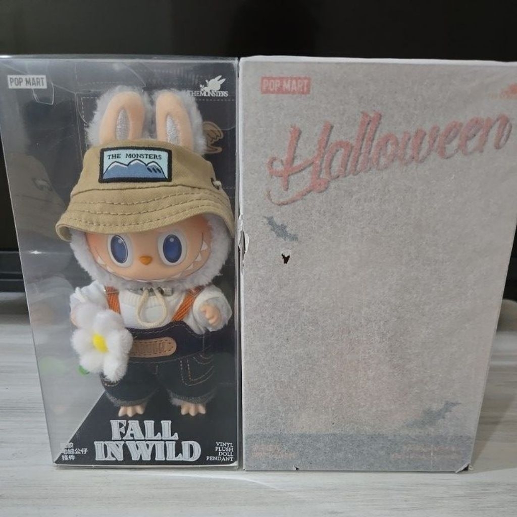 Jual Popmart Labubu Fall In Wild / Halloween Vinyl Plush Pendant ...