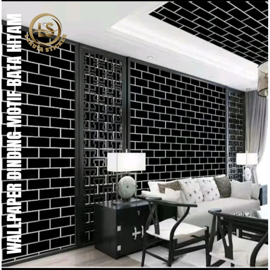 Jual WALLPAPER STIKER KAMAR COWOK MOTIF BATA WALLSTICKER DINDING KAMAR ...