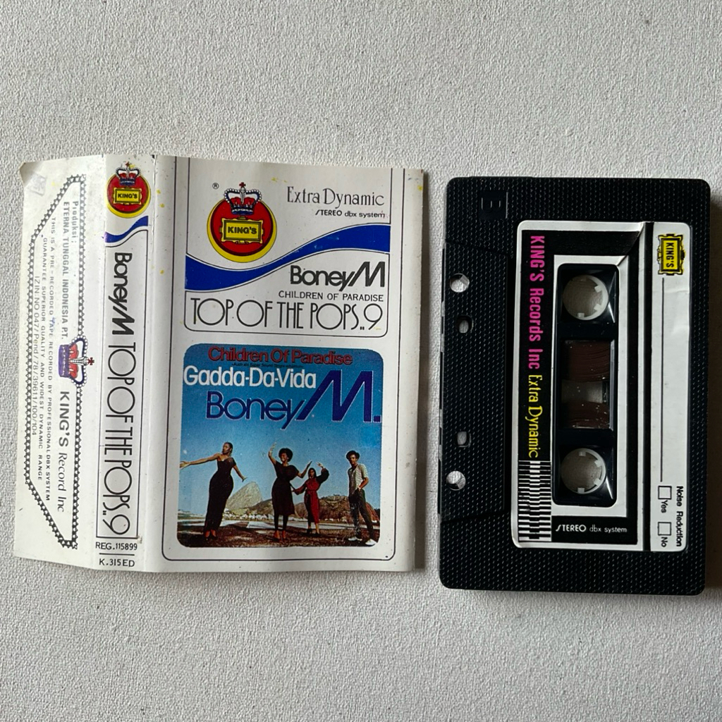 Jual Kaset Pita Lagu Musik Barat Jaman Dulu Children of Paradise Gadda ...