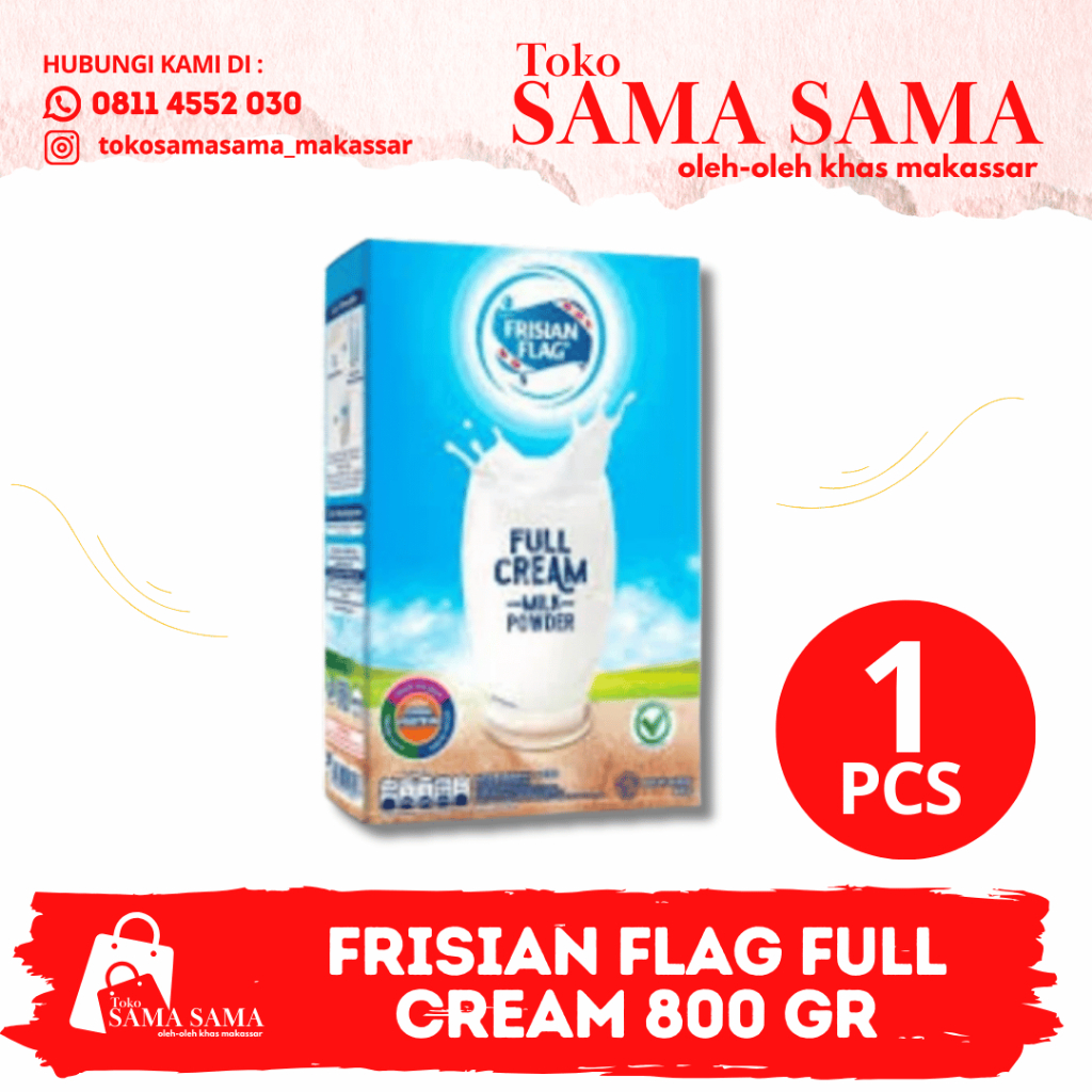 Jual FRISIAN FLAG FULL CREAM 800 GR | Shopee Indonesia