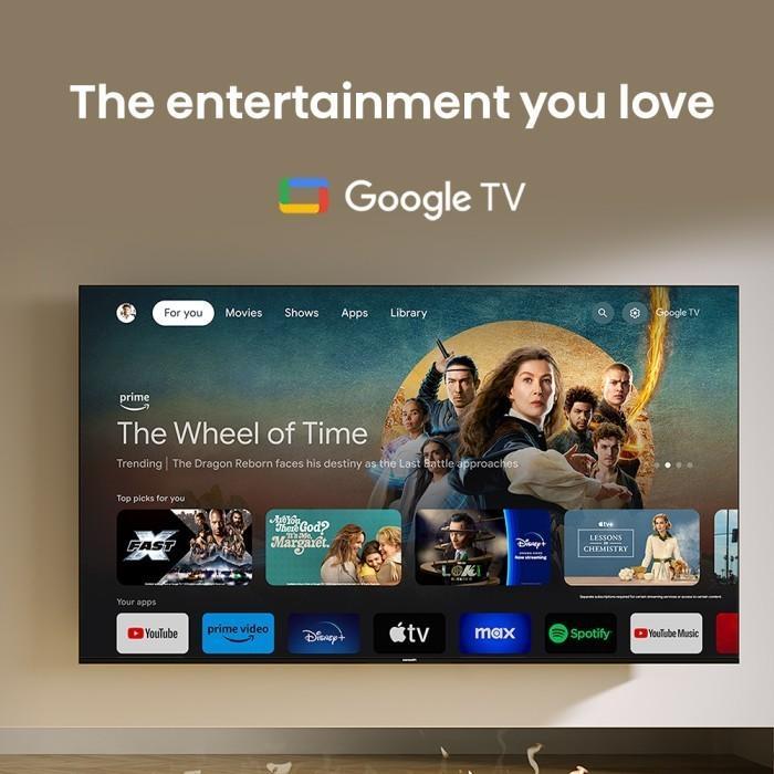 Jual HISENSE QLED 55 inch / 55" Quantum Dot Smart Google TV 4K UHD HDR ...