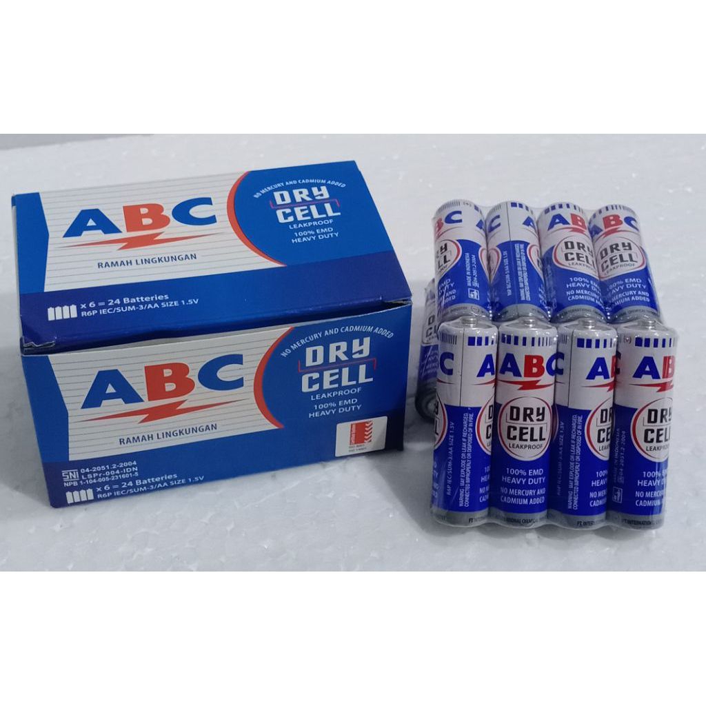 Jual BATREI ABC DRY CELL AA | Shopee Indonesia
