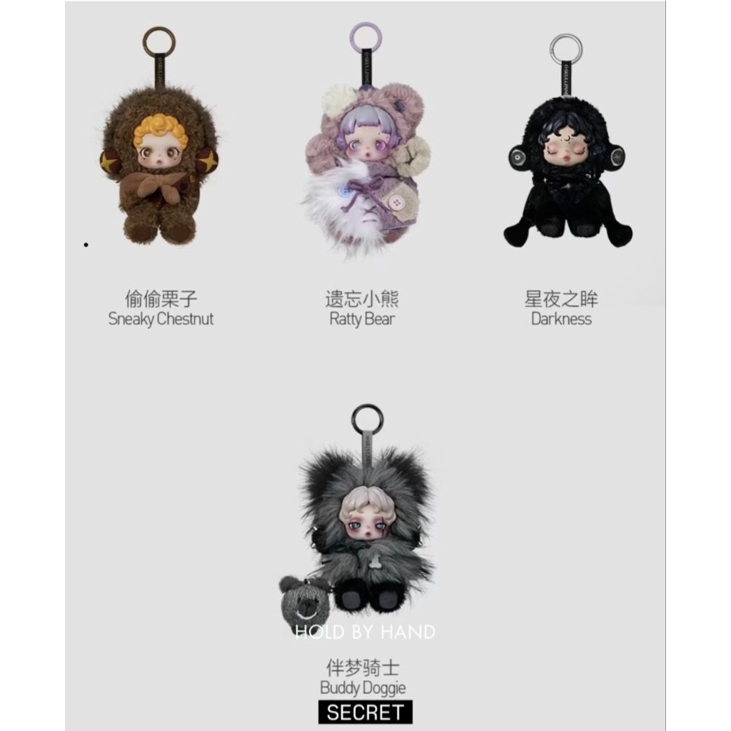 Jual SKULL PANDA YOU FOUND ME PLUSH PENDANT V3 | Shopee Indonesia