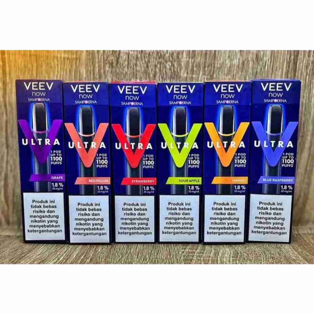 Jual Veev Now Sampoerna Ultra 1 Pod To 1100 Puffs' Original (Bisa ...