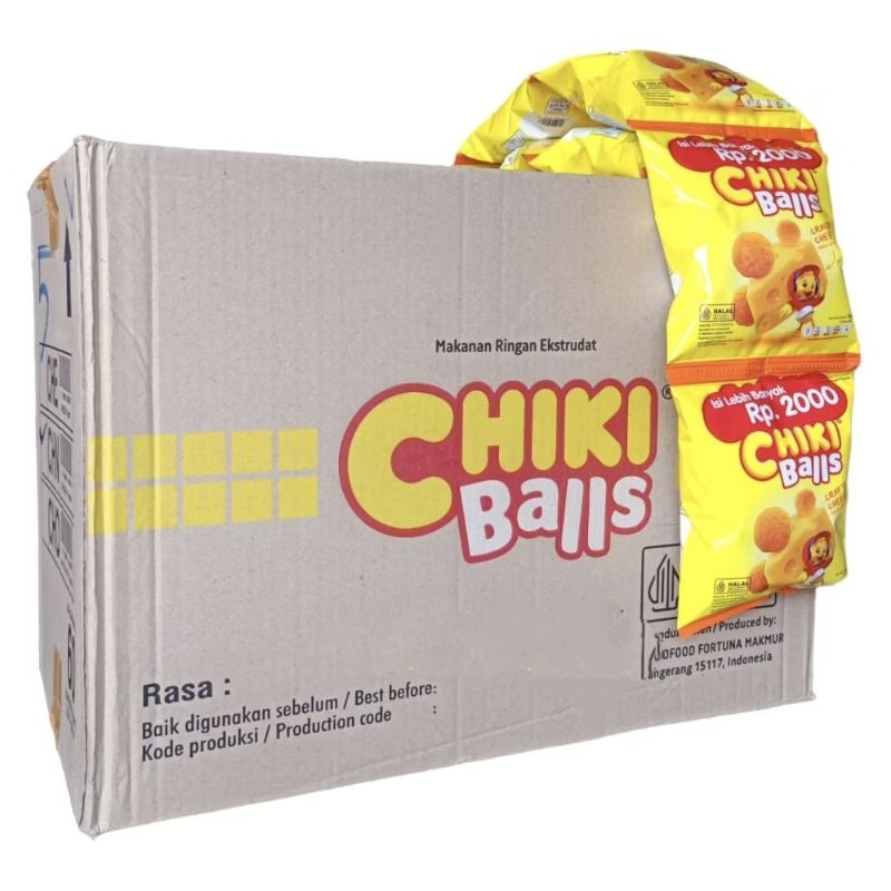 Jual CHIKI BALLS ALL VARIANT 16gr X 60Pcs [ KARTON ] | Shopee Indonesia