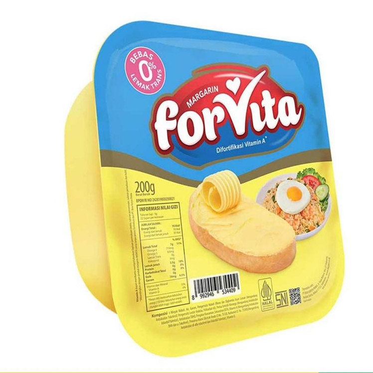 Jual Forvita Margarine Tub 200 Gram | Shopee Indonesia
