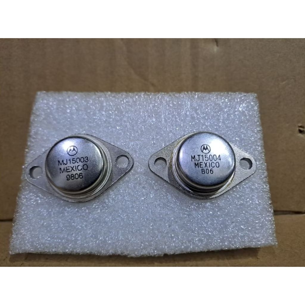 Jual Transistor MJ 15003/MJ 15004 ( Jengkol ) High Audio Power Original ...