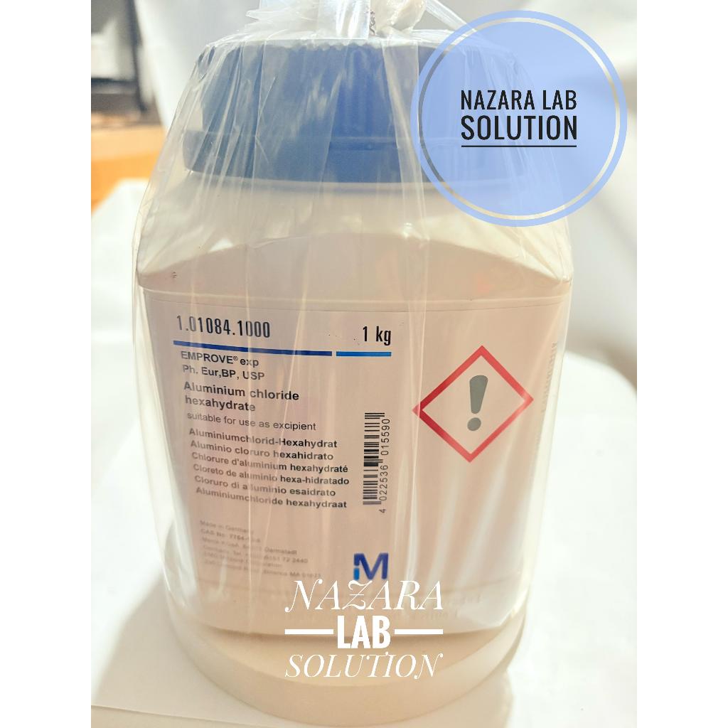 Jual Aluminium Chloride Hexahydrate MERCK 101084 1KG | Shopee Indonesia