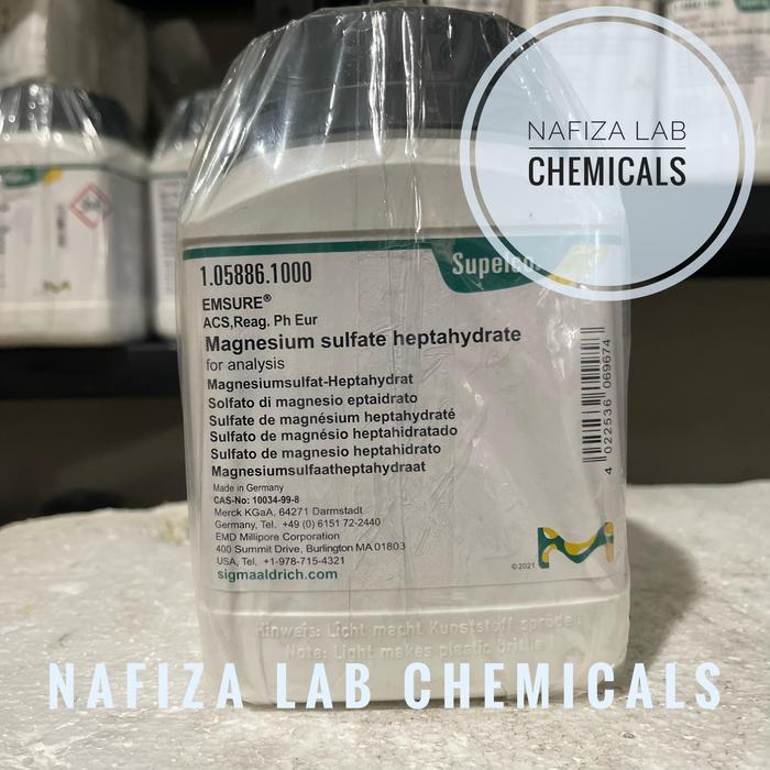 Jual MAGNESIUM SULFATE HEPTAHYDRATE FOR ANALISYS 1GR MERCK 105886 ...