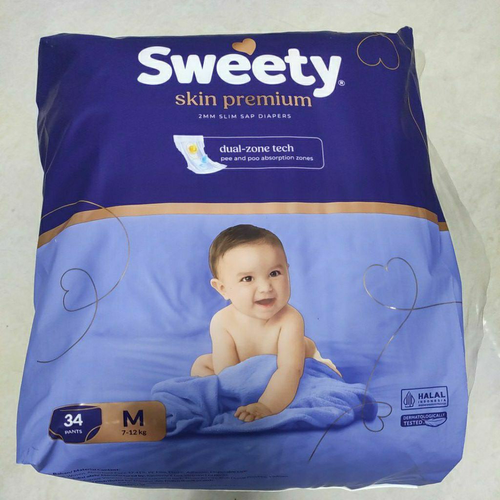 Jual Sweety skin premium popok celana diapers | Shopee Indonesia
