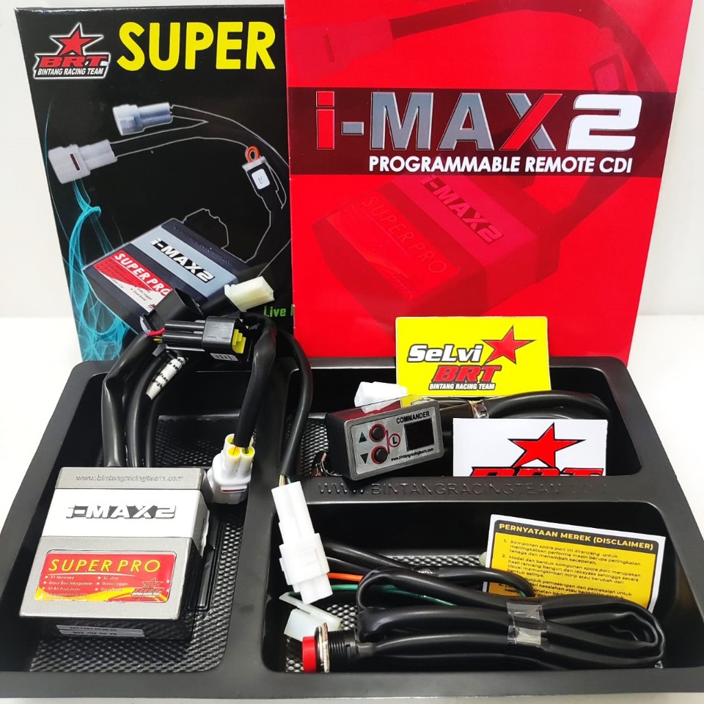 Jual CDI BRT IMAX 2 SUPER PRO 52 STEP + PLUS COMMANDER BYSON | Shopee ...