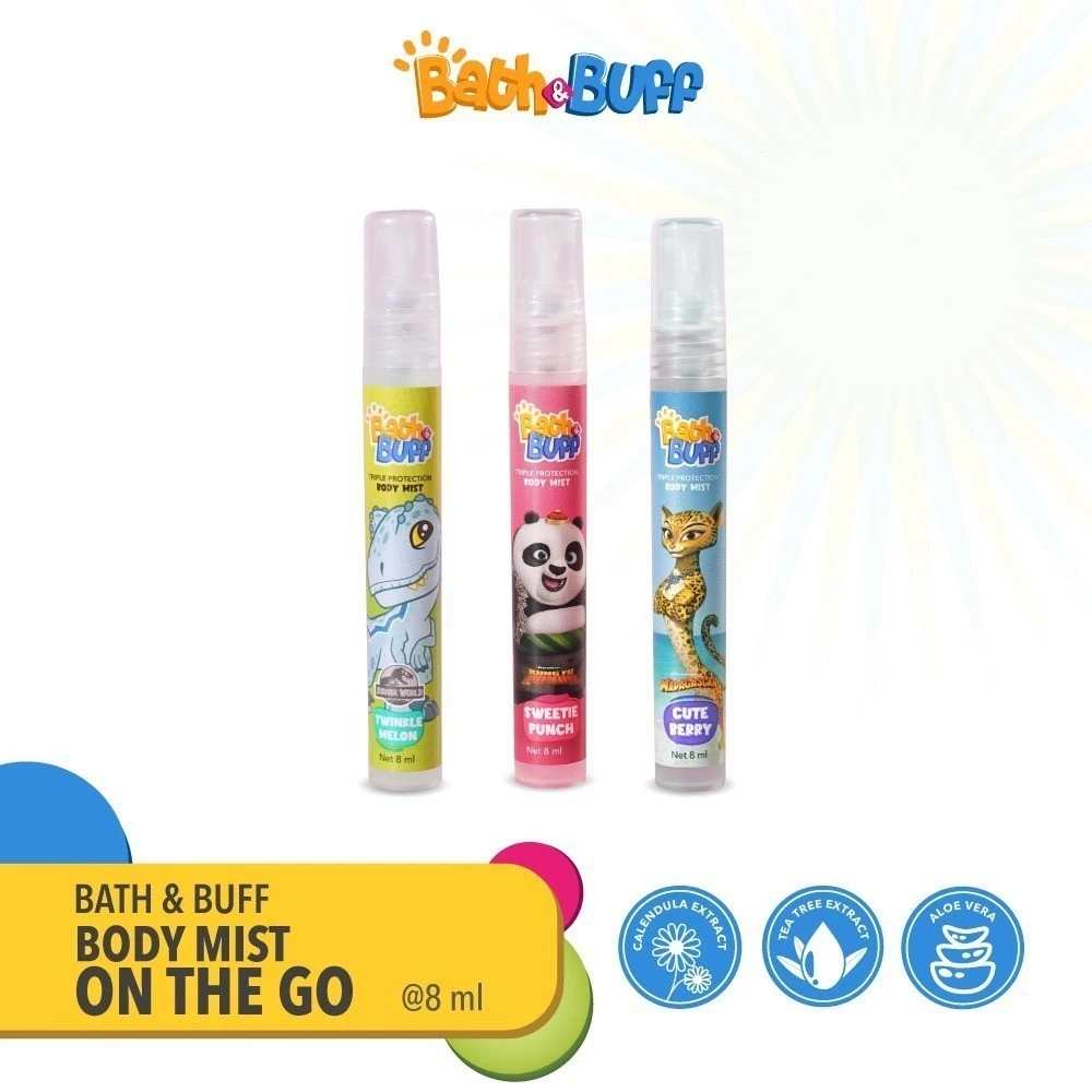 Jual Bath & Buff On The Go Package Body Mist 3 x 8ml | Shopee Indonesia