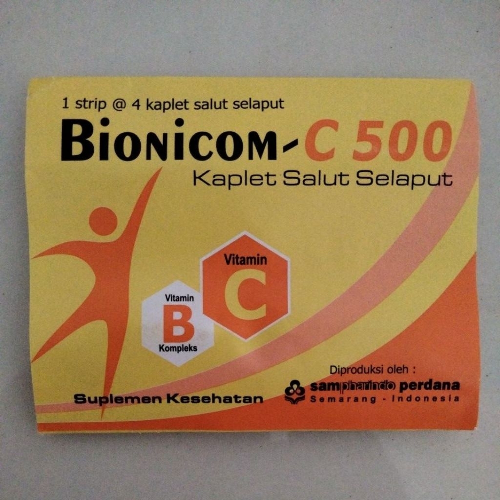 Jual Bionicom C 500 isi 4 kaplet | Shopee Indonesia