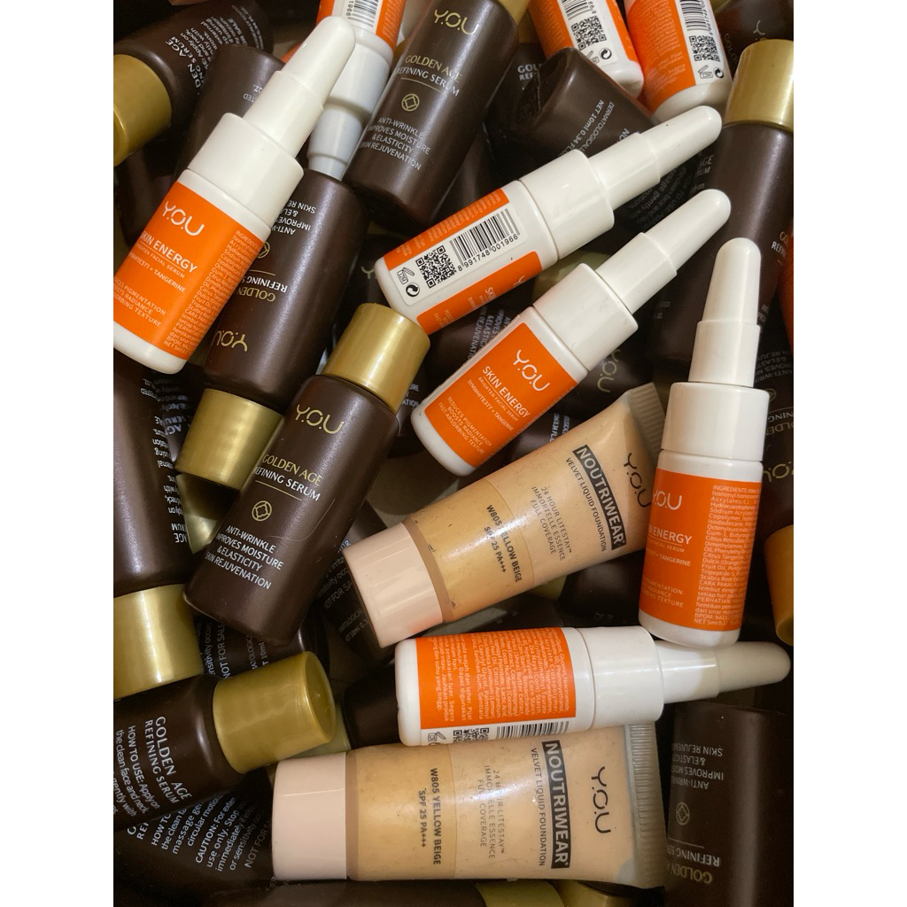 Jual [LIMITED RANDOM GIFT] serum golden age atau light it up skin tint ...