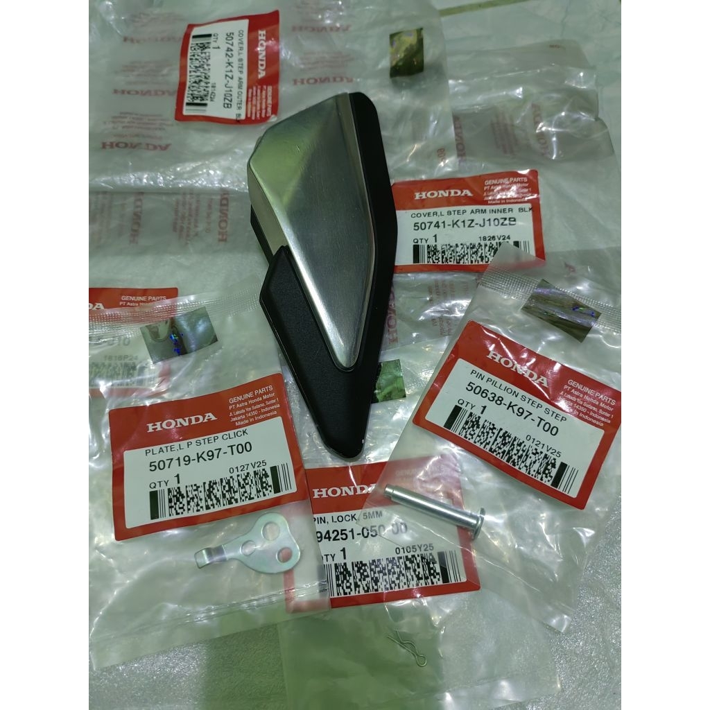 Jual footstep step injakan kiri set PCX 160 asli 50740-K1Z-J10 | Shopee ...